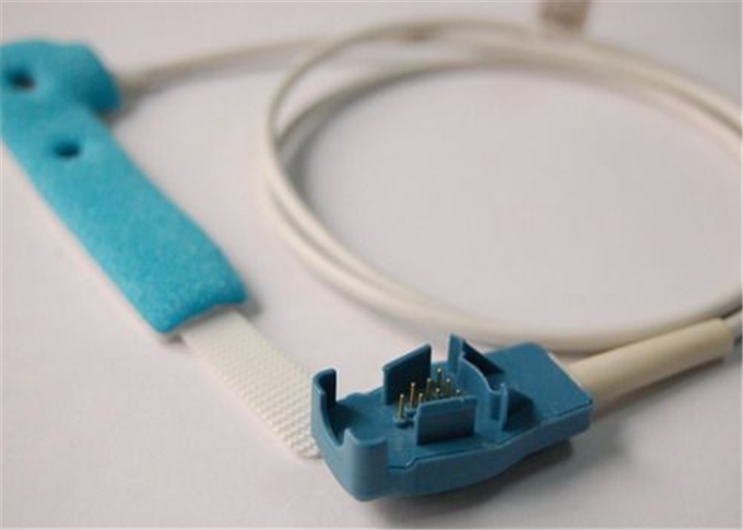 Datex Ohmeda Oxy Tip Pulse Ox Sensor OXY - AF - 10 Model 8 Pin Connector