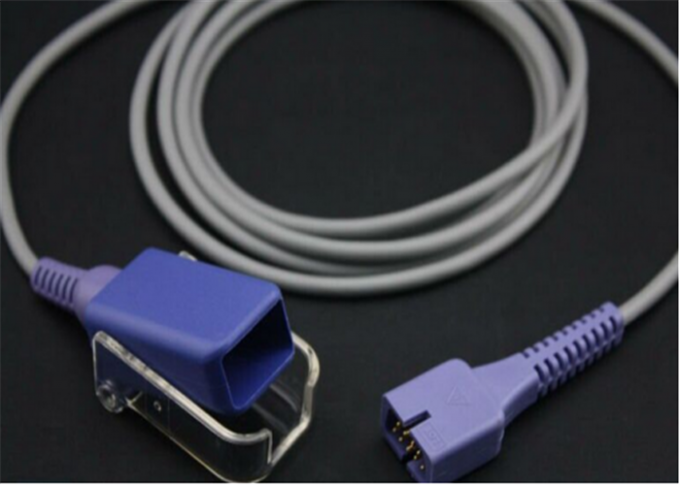 Spo2 Adapter Db9 Extension Cable , Adult Spo2 Sensor Cable