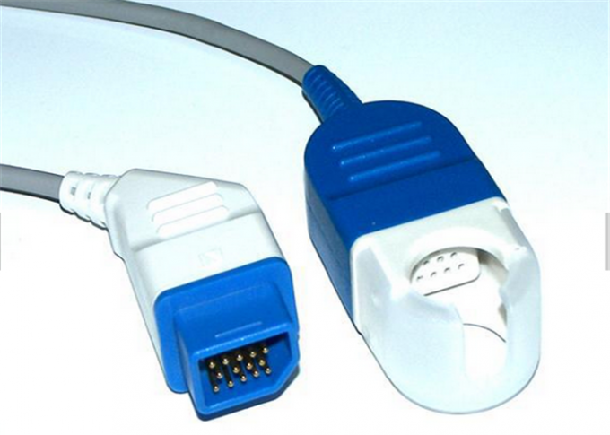 14 Pin Nihon Kohden Spo2 Sensor Cable , Nihon Kohden JL - 900P Pulse Ox ...