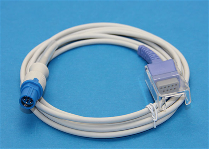 Siemens Drager SpO2 Extension Cable , 7 Pin Connector Spo2 Cable 3368433