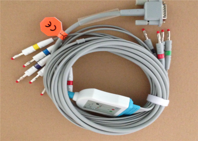 Compatible HP / HP Electrocardiogram Machine Cable And Lead Wires