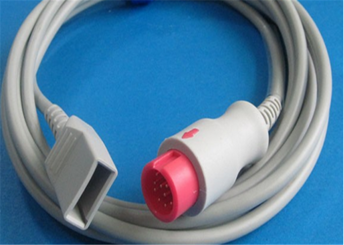 HP Invasive Blood Pressure Adapter Cable , Medical Pressure Transducer ...
