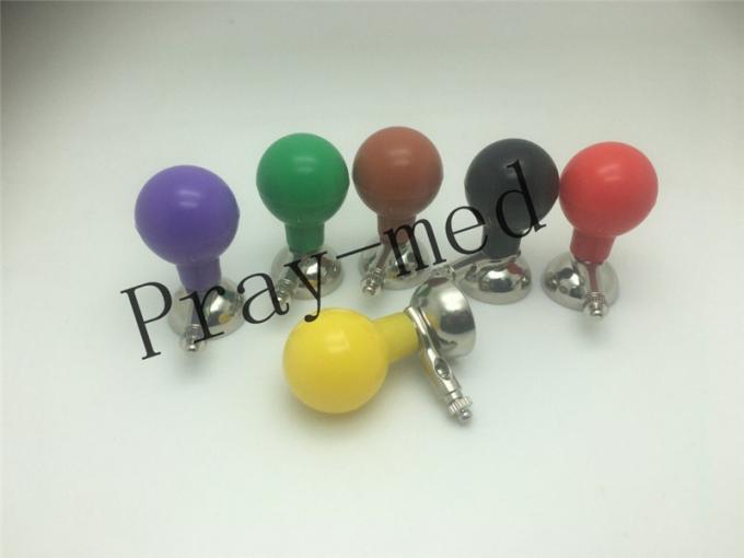 EKG Suction Ball Reusable ECG Electrodes 6 Months Warranty For Pediatric