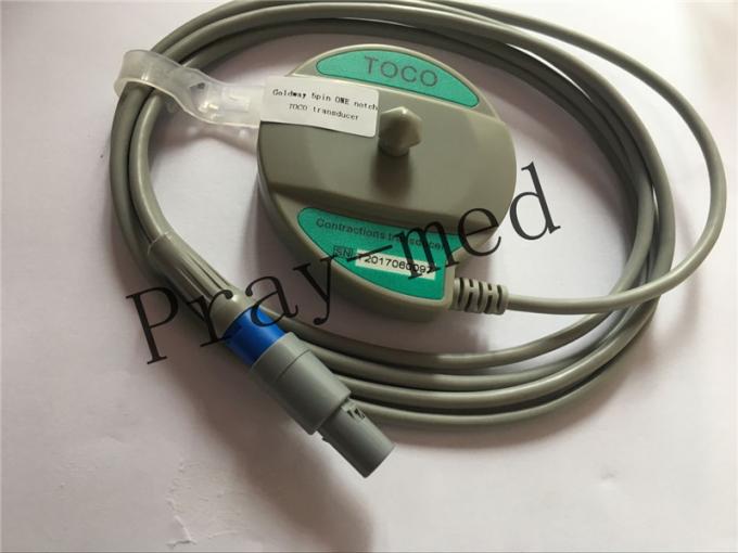 CE Goldway CTG7 Toco HP Ultrasound Probes 5 Pin One Notch TPU Cable