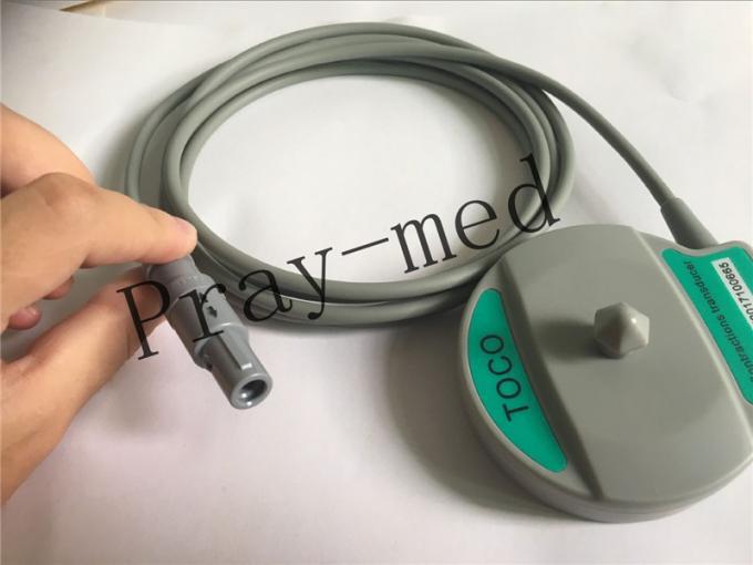 CE Goldway CTG7 Toco HP Ultrasound Probes 5 Pin One Notch TPU Cable
