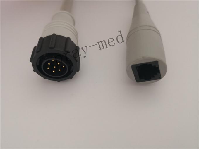 Bard 8 Pin Invasive Blood Pressure Cable 5.0 Diameter Abbott With Black ...