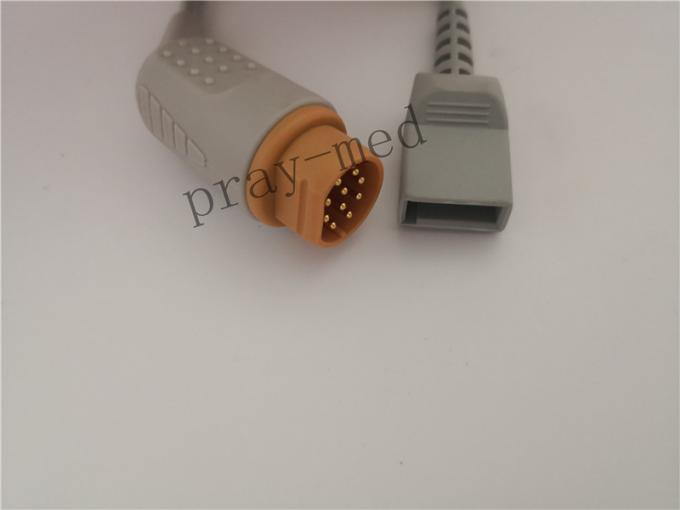 Kontron IBP Adaptor Invasive Blood Pressure Cable 12 Pin Connector With ...