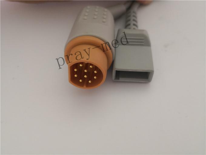 Kontron IBP Adaptor Invasive Blood Pressure Cable 12 Pin Connector With ...