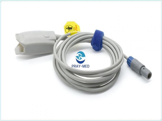 Digital 5 Pin Adult Spo2 Sensor Probe Contec TPU Cable CMS6000 / 7000 / ...