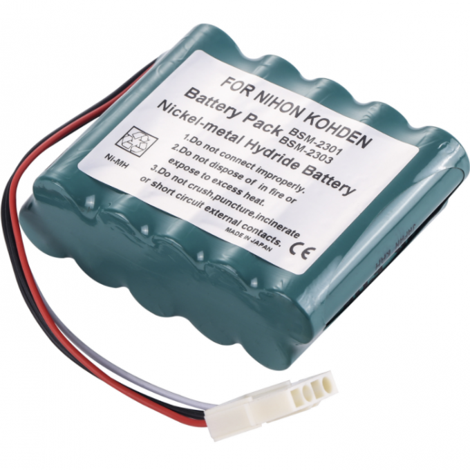 12 Months Warranty Medical Equipment Batteries NI-MH BSM-2301 BSM-2303 ...