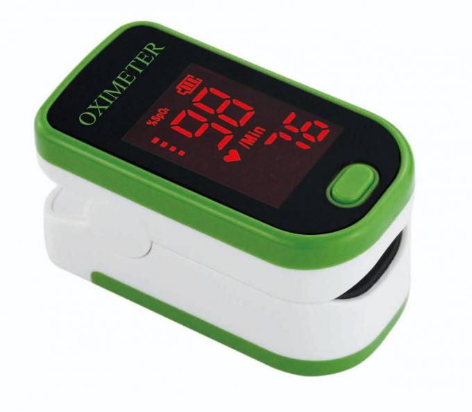 OLED Disposable Spo2 Sensor , Fingertip Pulse Detector Oximeter For ...