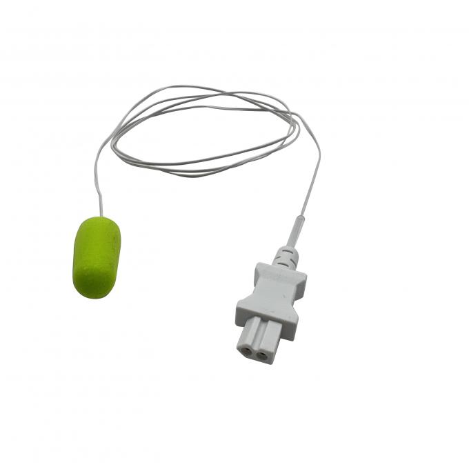 Disposable Ear Thermometer Medical Temperature Probe 0.7m Single Channel