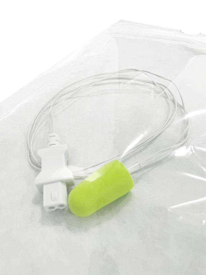 Disposable Ear Thermometer Medical Temperature Probe 0.7m Single Channel