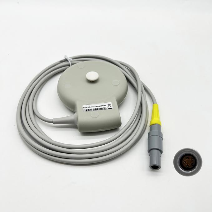 Goldway CTG7 5pin Double Slots US Transducer Fetal Probe Transducer 2.2m