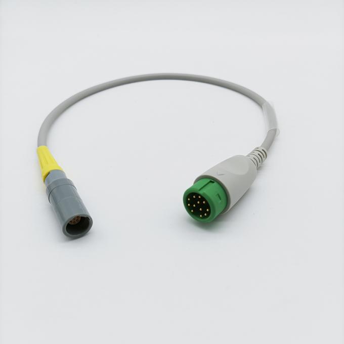C50 Comen CO2 Adapter Sensor 12pin To 8-Pin Lemo Connector