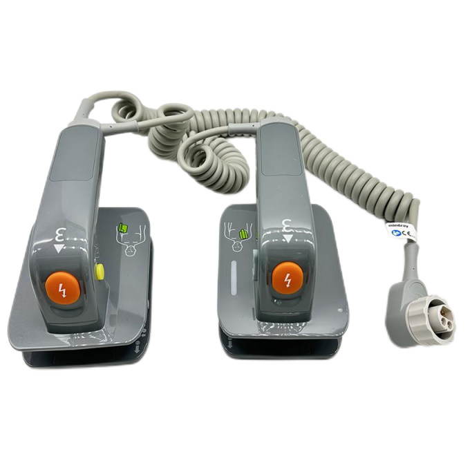Original Mindray Defibrillator D6/D3 External Paddles with Cables MR6601 0651-30-77001