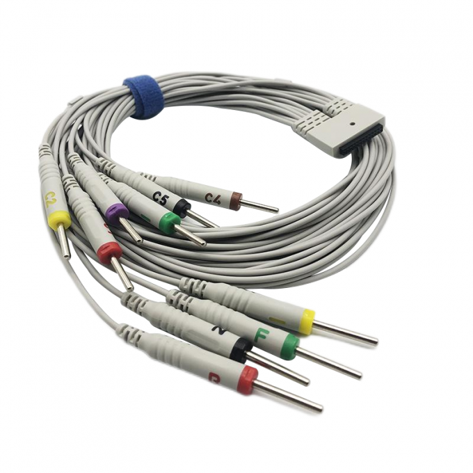 Medex 10leads ECG EKG Holter Cable 26pins DIN 3.0 For MECG-300 MECG-200