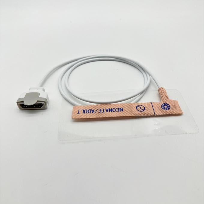 Compatible o M-LNCS Disposable OXI Spo2 Sensor 11 Pin 0.9m Textile Adhesive