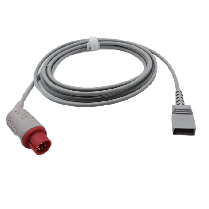 Drager Draeger Utah Blood Pressure Transducer Cable 6pin IBP Adapter Cable