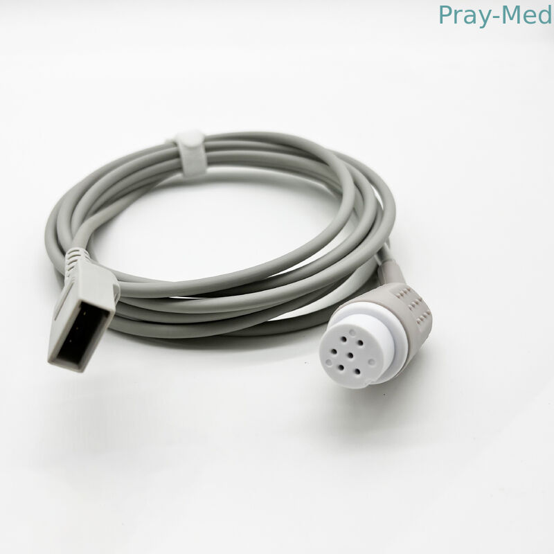 Datascope Mindray Invasive Blood Pressure IBP Adapter Cable 0012-00-1245