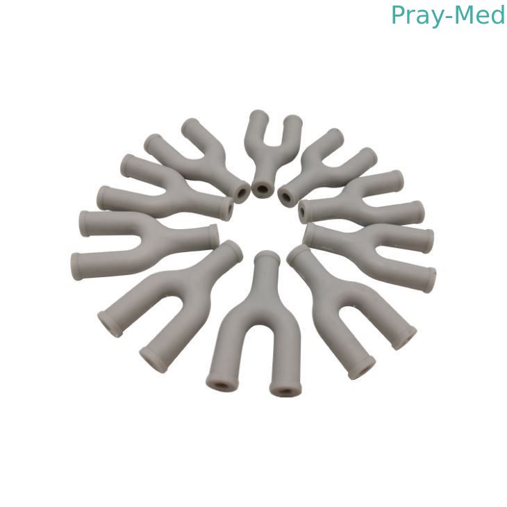 Y Dual NIBP Connector Medical Blood Pressure Cuff Nihon Kohden Connector