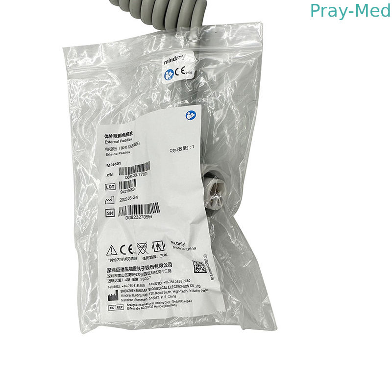 Original Mindray Defibrillator D6/D3 External Paddles with Cables ...