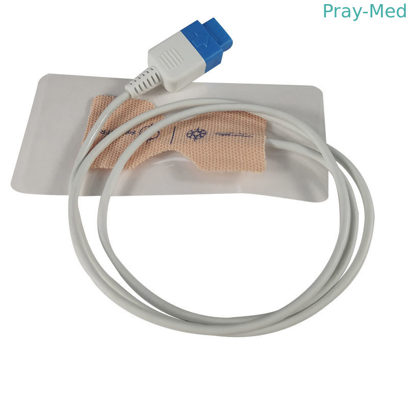 GE Datex Ohmeda TruSat Disposable Spo2 Sensor 8 Pin Connector OXY-AP-10