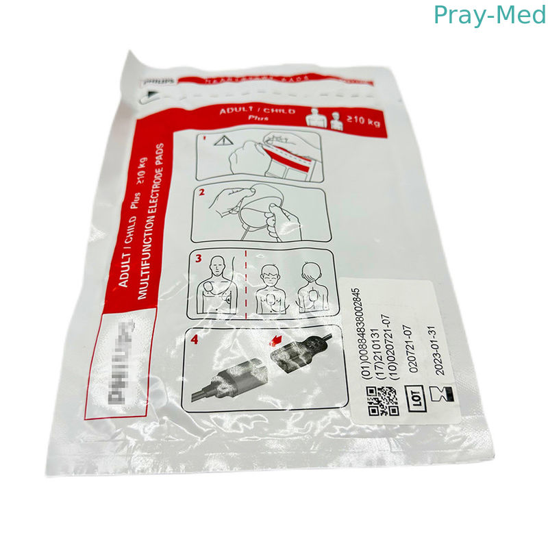 Original PHL Plus M3713A Multifunction Electrode Pads for Adult Child ...