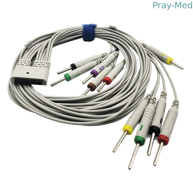 Medex 10leads ECG EKG Holter Cable 26pins DIN 3.0 For MECG-300 MECG-200