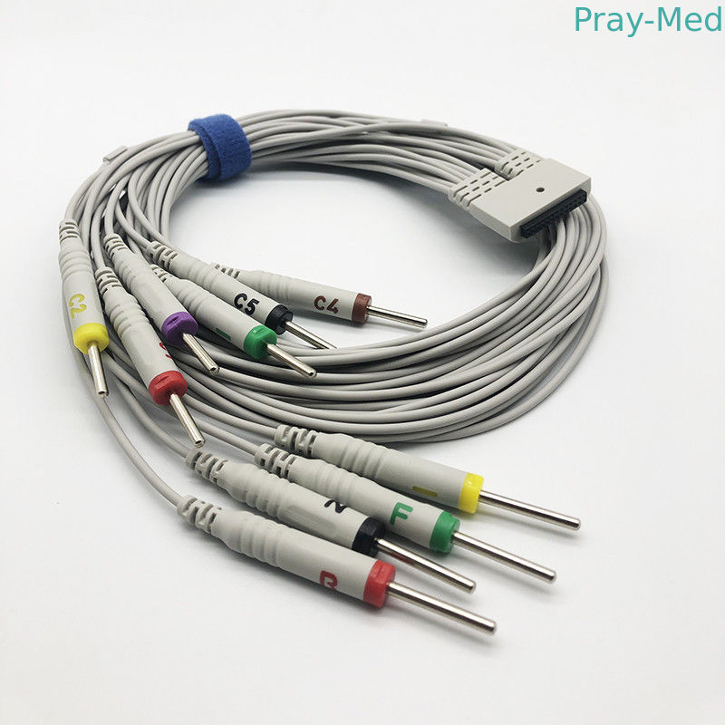 Medex 10leads ECG EKG Holter Cable 26pins DIN 3.0 For MECG-300 MECG-200