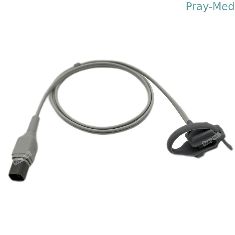 Edan Spo2 Sensor Cable 7 Pin D Shaped Male Connector Huntsman TPU 5040