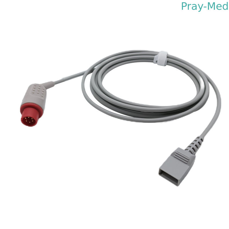 Drager Draeger Utah Blood Pressure Transducer Cable 6pin IBP Adapter Cable