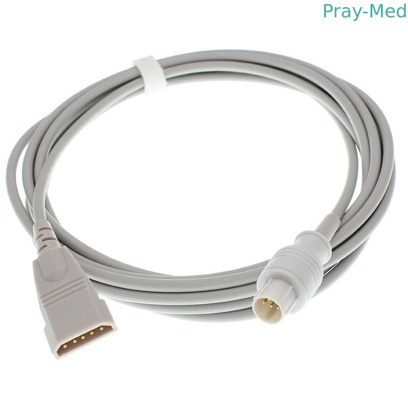 Compatible Nihon Kohden Ibp Adapter Cable 5 Pin Connector Tpu 3m