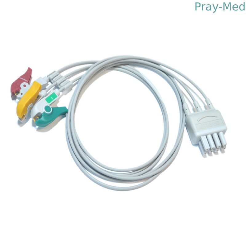 Compatible Nihon Kohden Ekg Trunk Cable Jc-906pa 6 Lead To 12 Pin Connector