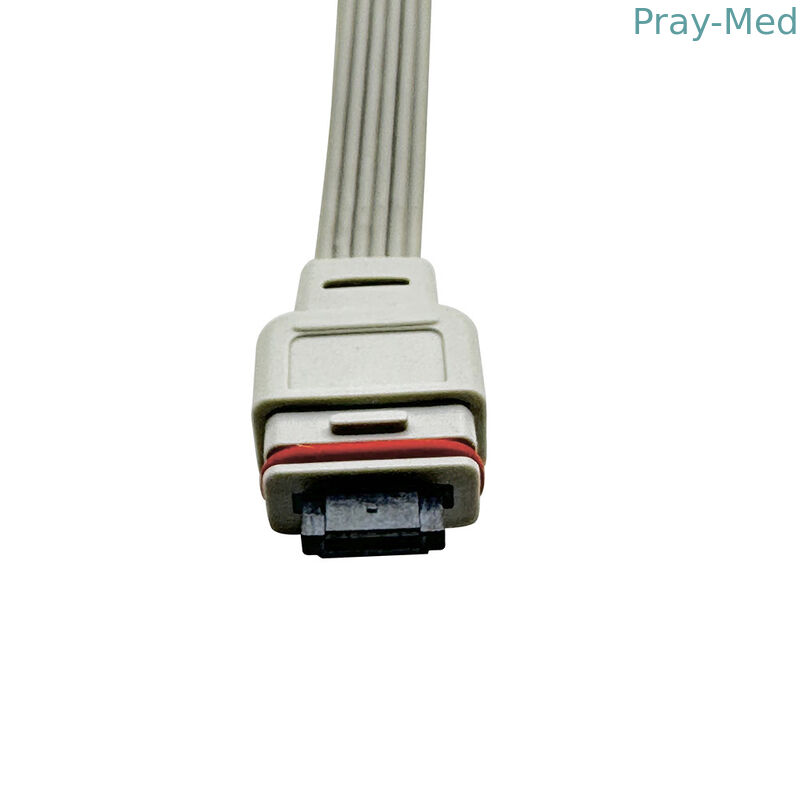 Nihon Kohden Holter ECG Cable 10lead For Recorder RAC-2512 1m TPU Jacket