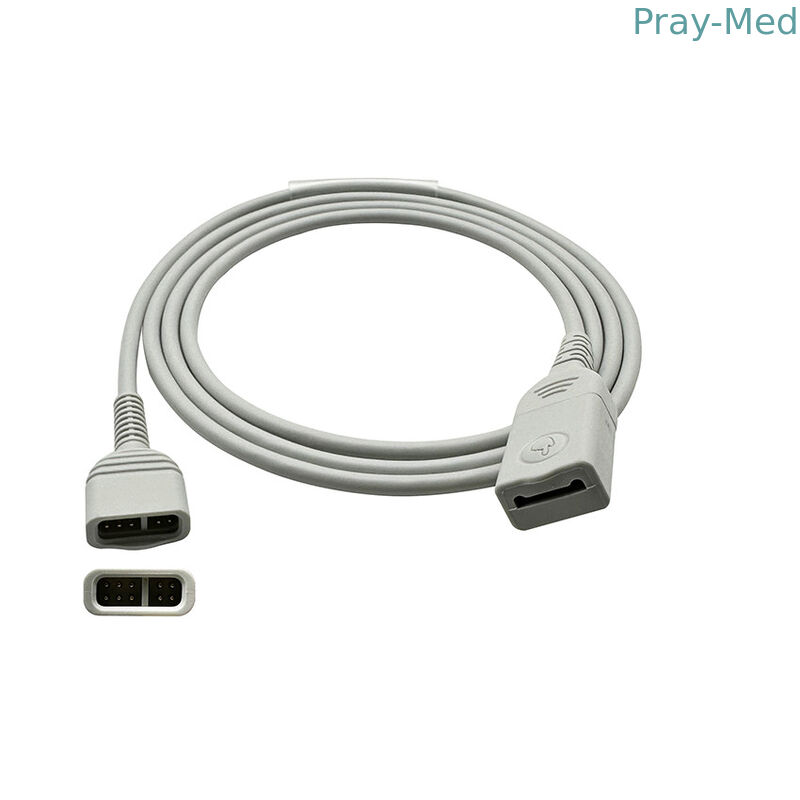Bis Vista Bilateral 10Pin EEG Monitor Adapter Cable 4 Electrodes Gray Color