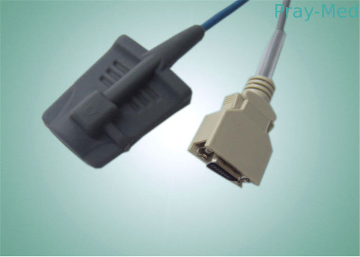 Adult Pulse Oximeter Probes , 14 Pin Reusable Spo2 Sensors