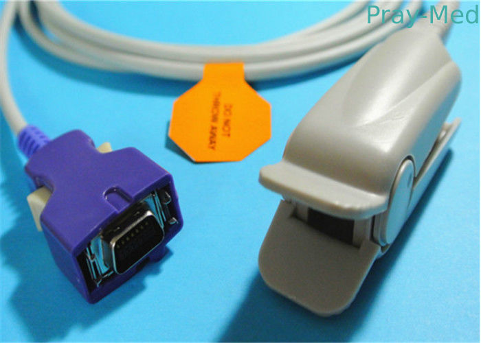DB 14 Pin Nellcor Pulse Oximeter Probes , Reusable Covidien Nellcor ...