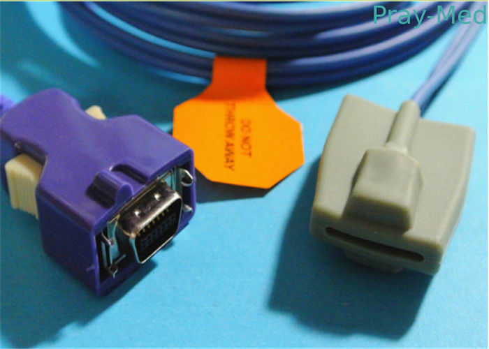 DB 14 Pin Pulse Oximeter Probes , Reusable Covidien Spo2 Sensor