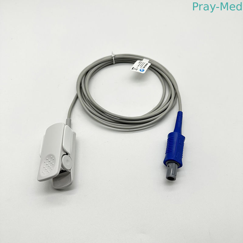 Mindray 512FLL Reusable SpO2 Sensor 6Pin Adult Finger Clip 040-001403-00