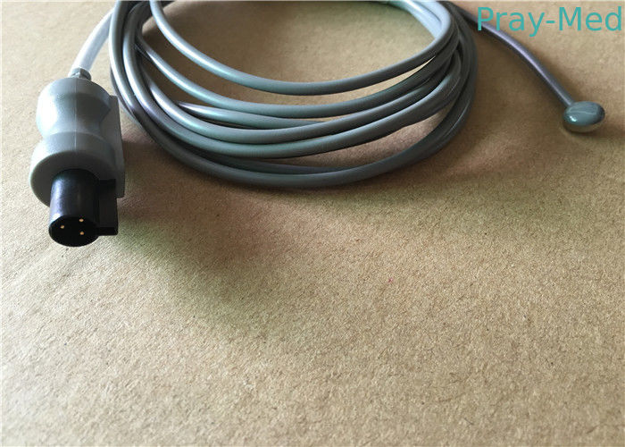 Reusable Ge Temperature Probe , Adult / Pediatric Skin Temperature Probe