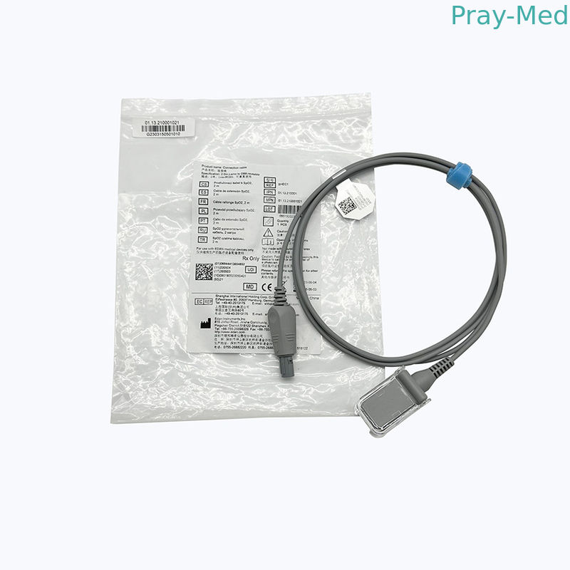 Original SpO2 Adapter Cable 6 Pin for EDAN M3A iM6 01.13.210001