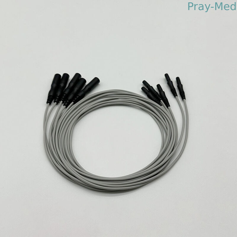 Electrode 1.5MM 2mm Pin Female To 1.5MM 2mm Male Tens Lead Wire Needle ...
