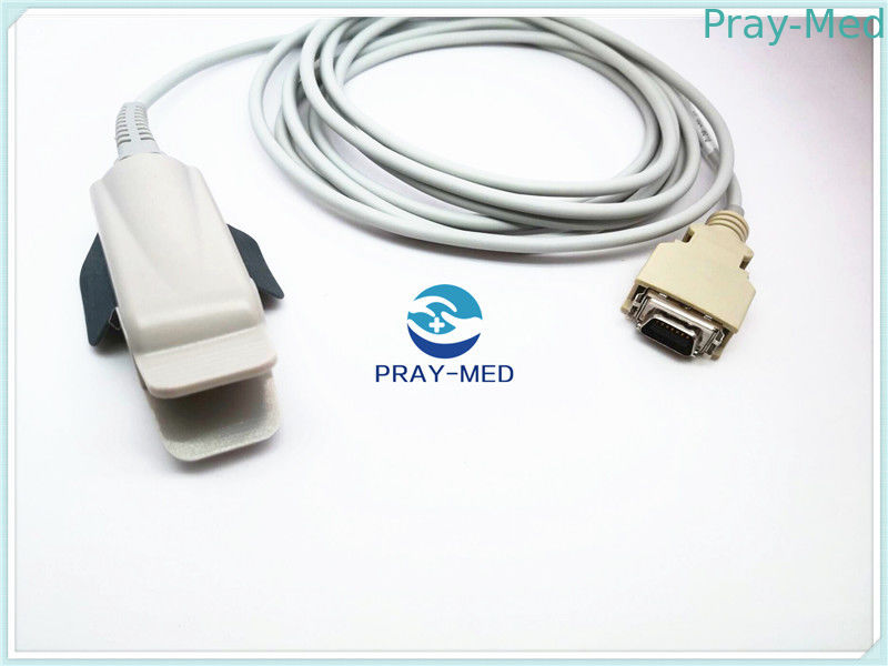 Adult Pulse Oximeter Probes , 14 Pin Reusable Spo2 Sensors