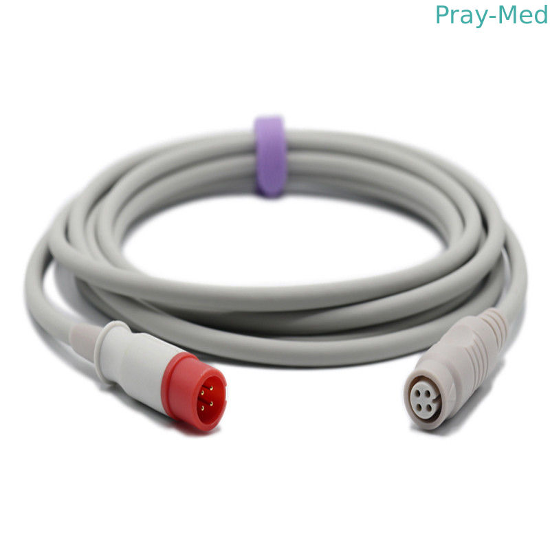 Biolight A8 4 Pin Invasive Blood Pressure Cable IBP Extension 2.7m Length