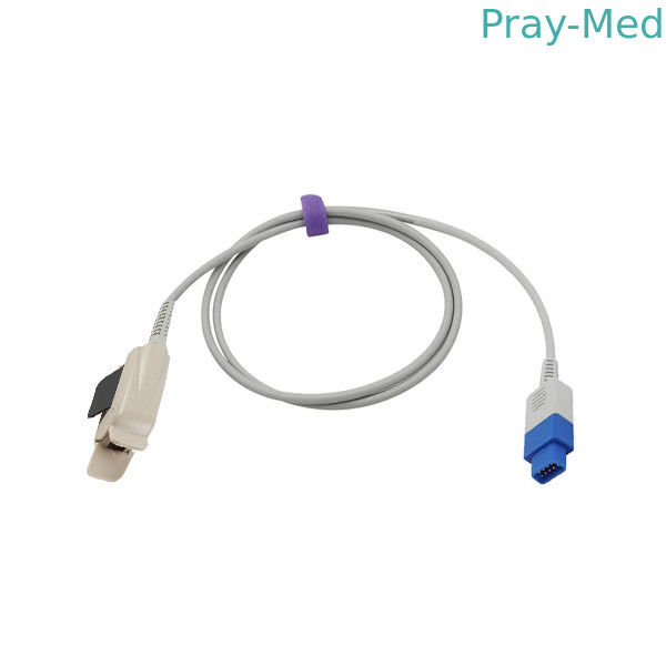 DB9 9P Connector Spo2 Sensor Probe High Accuracy Comaptible GE ...