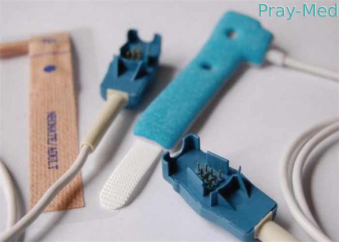 Datex Ohmeda 3ft Disposable Pulse Oximeter Sensor 8 Pin Connector