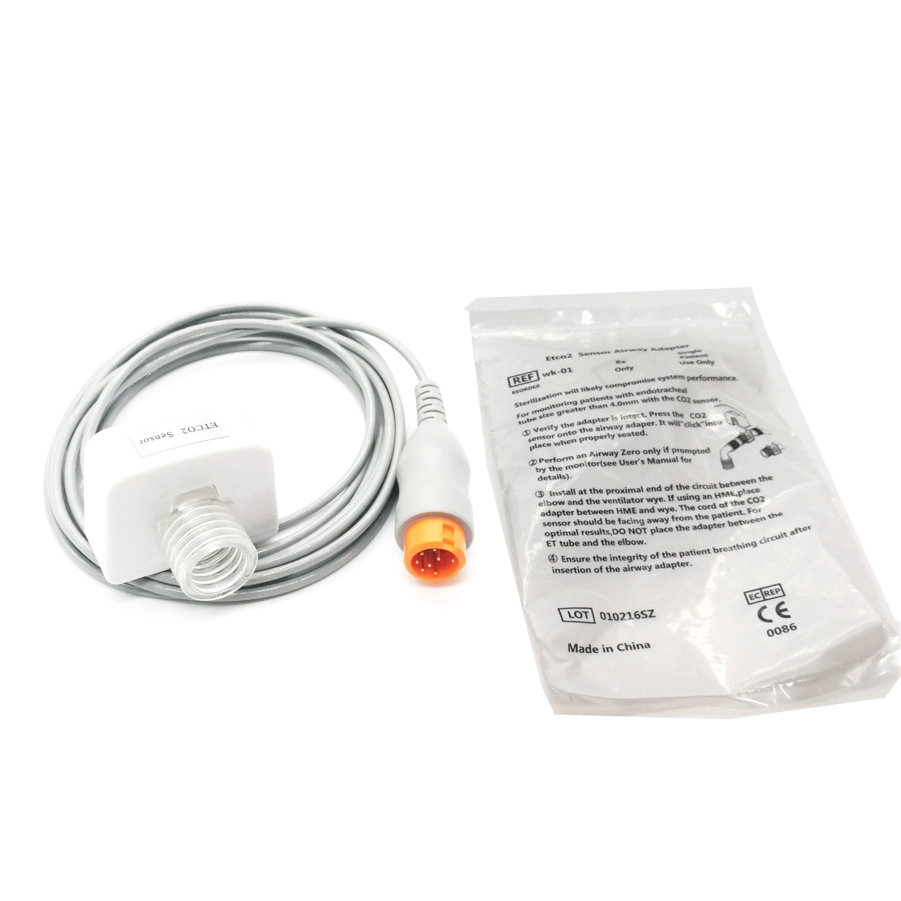 6800-30-50760 End Tidal Co2 Sensor ISO13485 For Adult / Pediatric