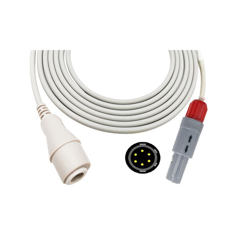 IBP Cable For Nihon Kohden SVM 6 Pin Edward BD Utah 3m/10ft