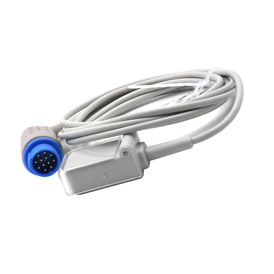 12PIN Biolight SpO2 Adapter Cable Female 9-Pin D-Sub Connector 15-027-0005